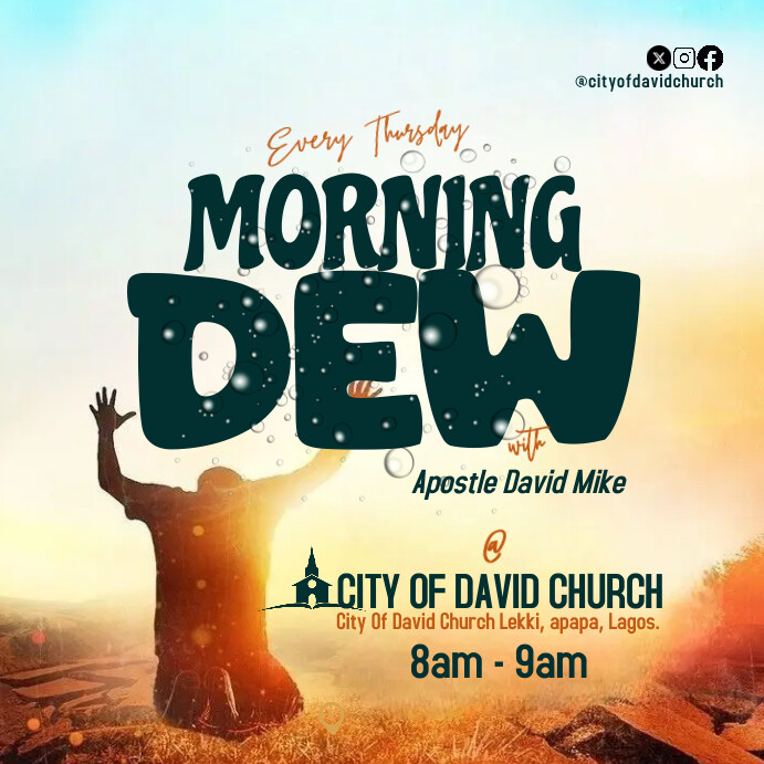 Professional Bible Study, Church, Revival Pra Template | PosterMyWall