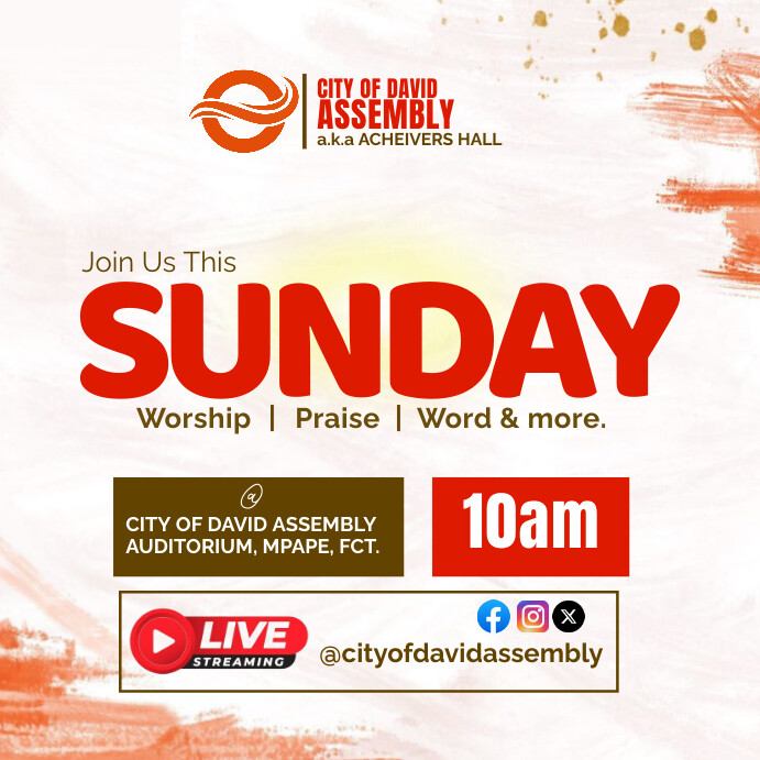 professional bible study, church, revival pra Template | PosterMyWall