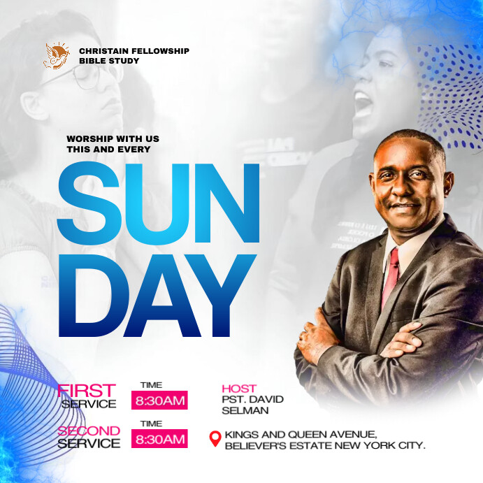 Copy of Professional Bible Study, Church, Revival Pra | PosterMyWall