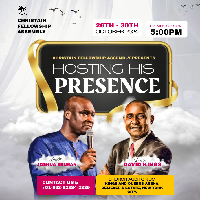 Copy of Professional Bible Study, Church, Revival Pra | PosterMyWall