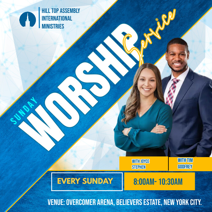 Professional Bible Study, Church, Revival Pra Template | PosterMyWall