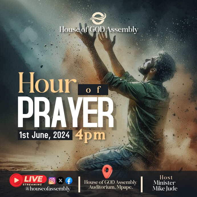 professional bible study, church, revival pra Template | PosterMyWall