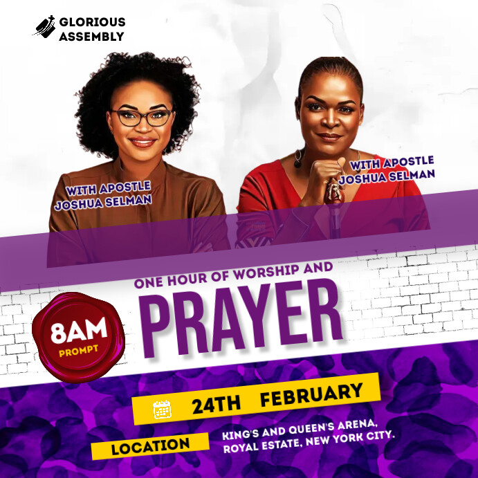 Professional Bible Study, Church, Revival Pra Template | PosterMyWall