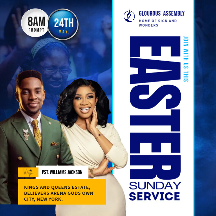 Professional Bible Study, Church, Revival Pra Template | PosterMyWall