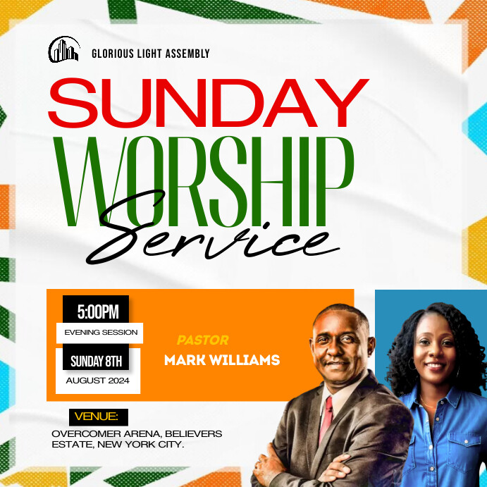 Professional Bible Study, Church, Revival Pra Template | PosterMyWall