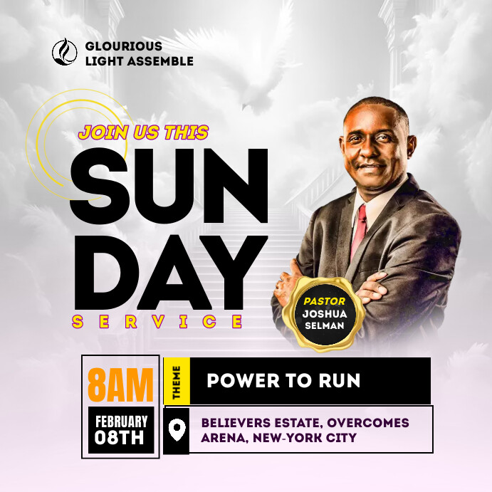 Professional Bible Study, Church, Revival Pra Template | PosterMyWall