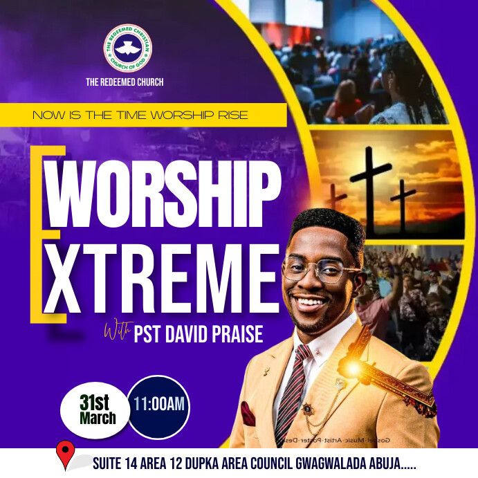 Professional Bible Study, Church, Revival Pra Template | PosterMyWall