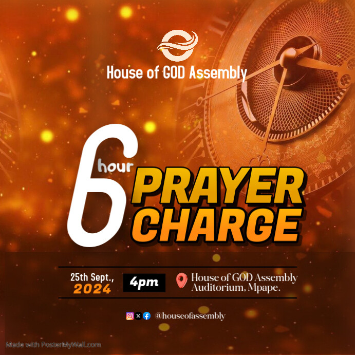 professional bible study, church, revival pra Template | PosterMyWall