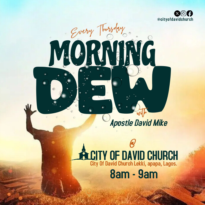 Professional Bible Study, Church, Revival Pra Template | PosterMyWall