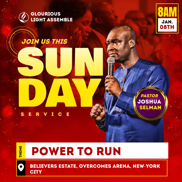 Professional Bible Study, Church, Revival Pra Template | PosterMyWall