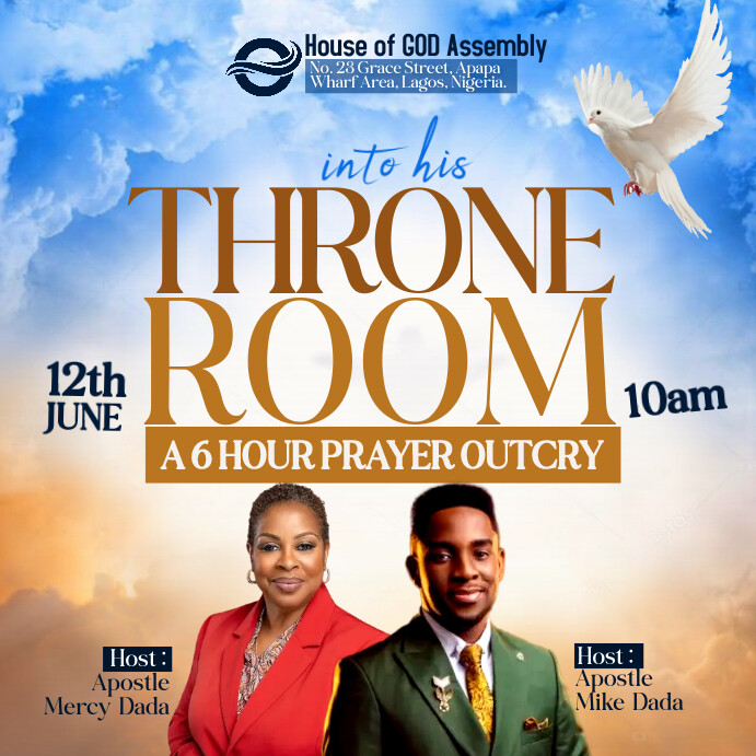 Professional Bible Study, Church, Revival Pra Template | PosterMyWall