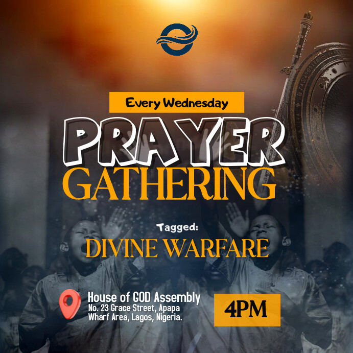 professional bible study, church, revival pra Template | PosterMyWall