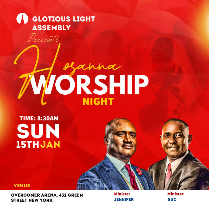 Professional Bible Study, Church, Revival Pra Template | PosterMyWall