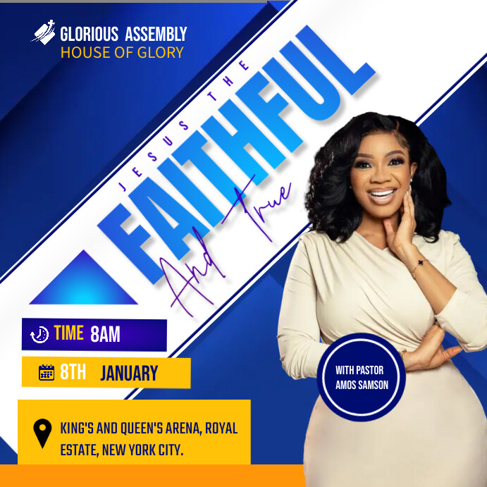 Professional Bible Study, Church, Revival Pra Template | PosterMyWall