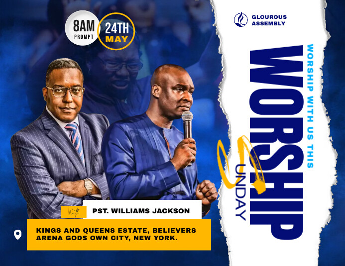 Professional Bible Study, Church, Revival Pra Template | PosterMyWall