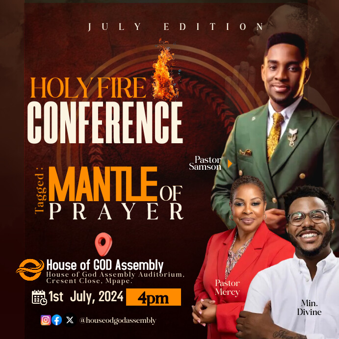 Professional bible study, church, revival pra Template | PosterMyWall