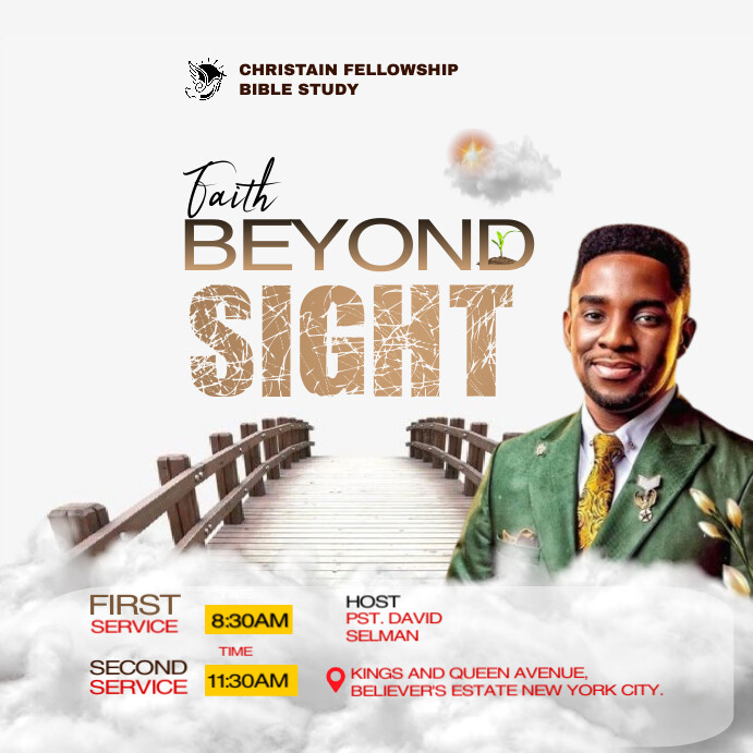 Copy of Professional Bible Study, Church, Revival Pra | PosterMyWall