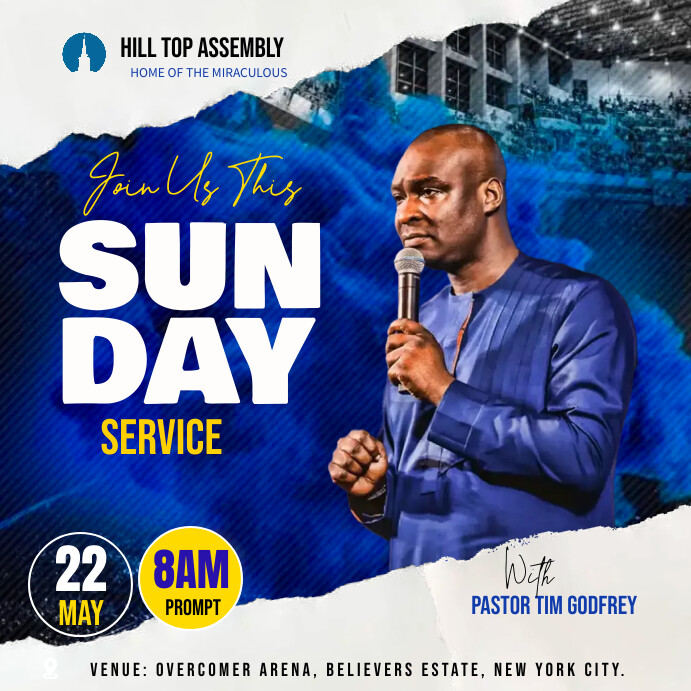 Professional Bible Study, Church, Revival Pra Template | PosterMyWall