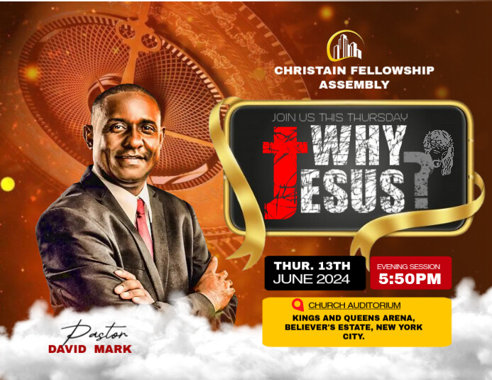 Professional Bible Study, Church, Revival Prayer Worship And Praise, Sunday Service Flyer ...