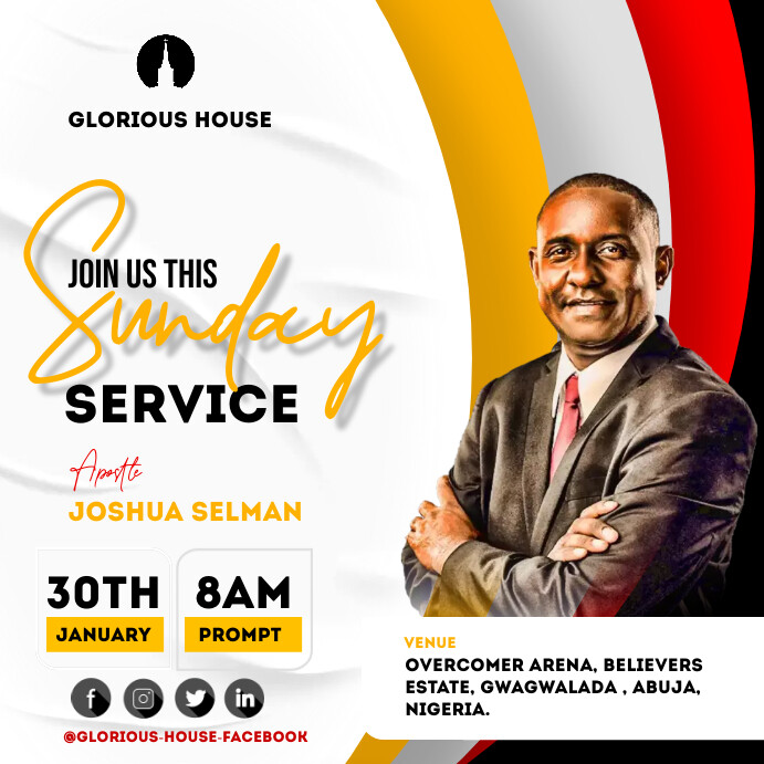 Professional Bible Study, Church, Revival Pra Template | PosterMyWall