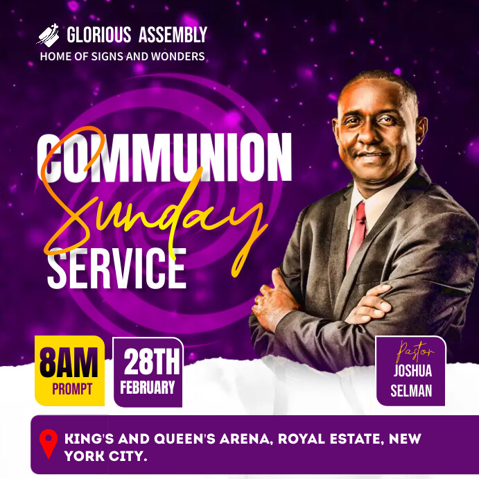 Professional Bible Study, Church, Revival Pra Template | PosterMyWall