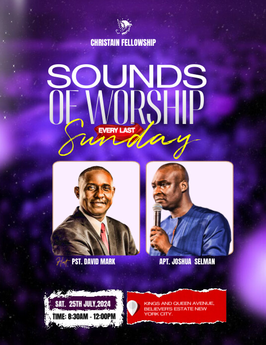 Copy of Professional Bible Study, Church, Revival Pra | PosterMyWall