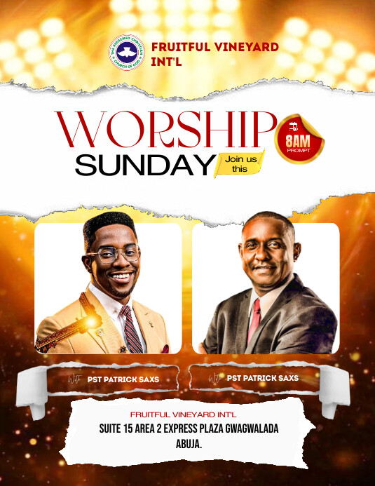 Professional Bible Study, Church, Revival Pra Template | PosterMyWall