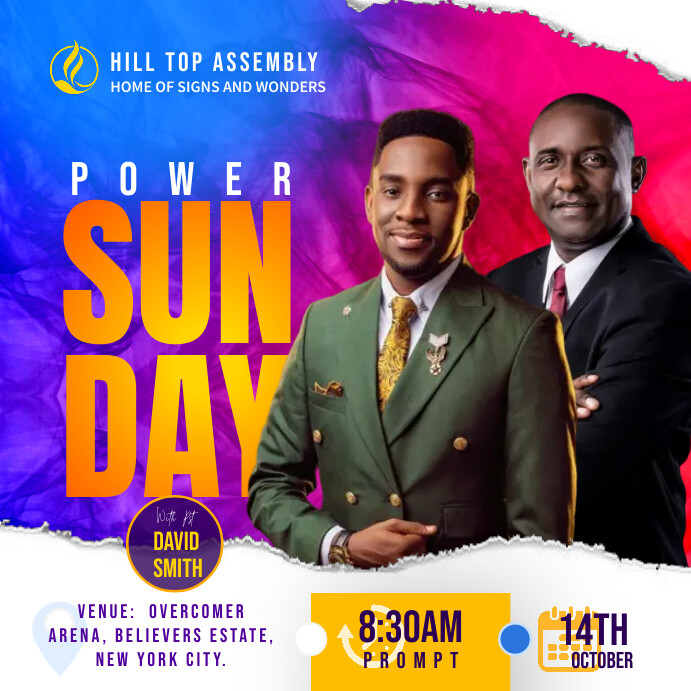 Professional Bible Study, Church, Revival Pra Template | PosterMyWall