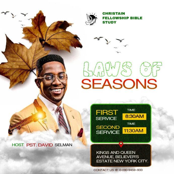 Professional Bible Study, Church, Revival Pra Template | PosterMyWall