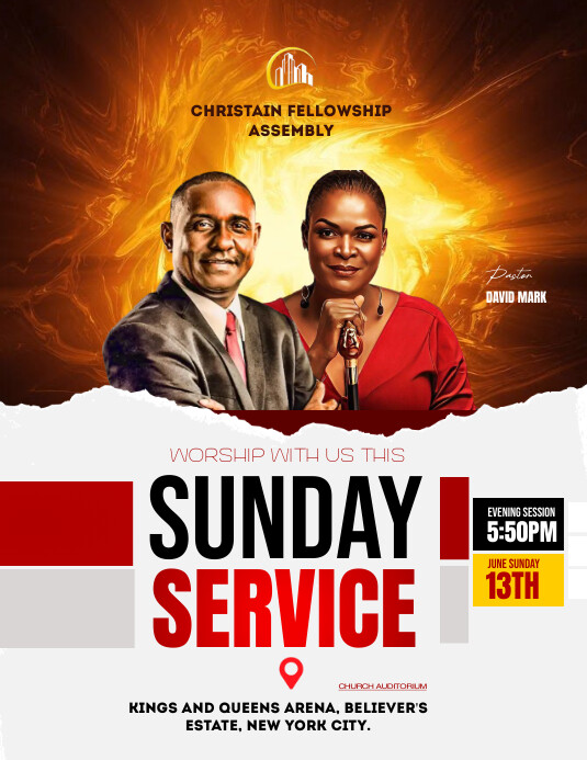 Professional Bible Study, Church, Revival Pra Template | PosterMyWall