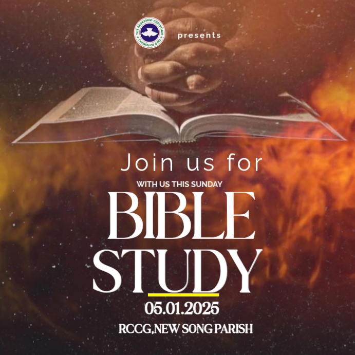 Professional Bible Study Instagram Post Template | PosterMyWall
