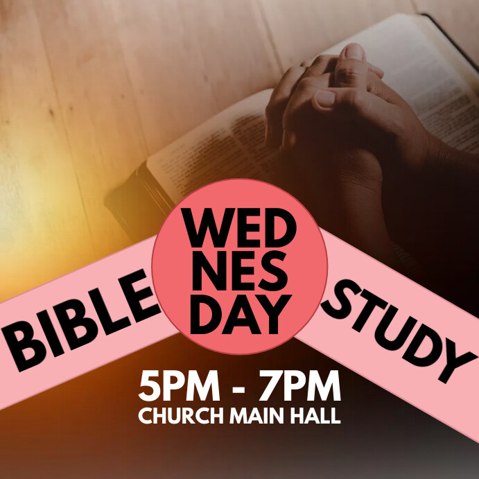 Professional Bible Study Instagram Post เทมเพลต | PosterMyWall