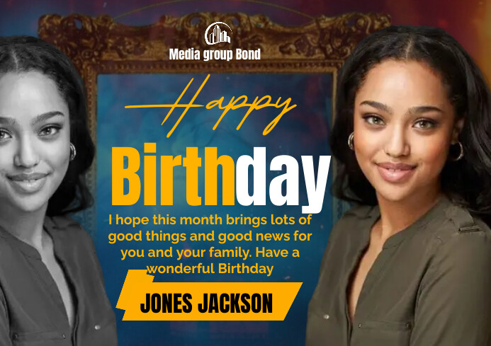 Professional Birthday A1 Templat | PosterMyWall