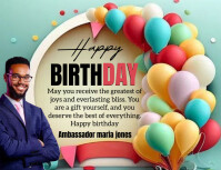 Professional Birthday A1 Template | PosterMyWall