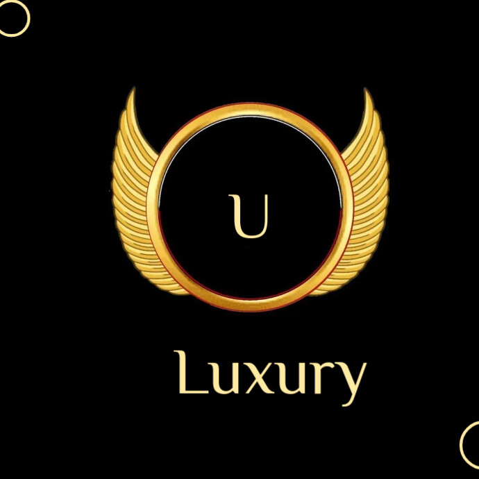 Professional Black And Gold Logo Template | PosterMyWall