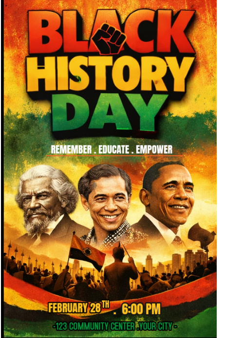 Copy of Professional Black History Day Black History Month African ...