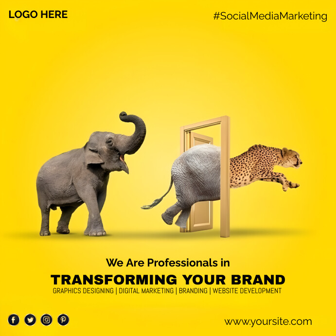 Plantilla de Professional branding advert | PosterMyWall