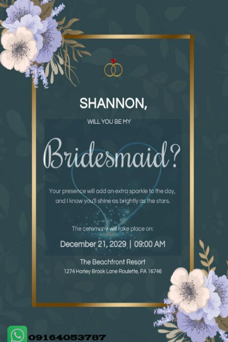 Professional Brides Poster Template | PosterMyWall
