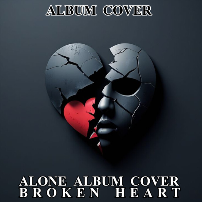 Plantilla de Professional Broken Album Cover Album Cover | PosterMyWall