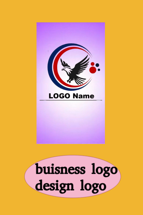 Professional Buisness Bird Logo Poster Template | PosterMyWall