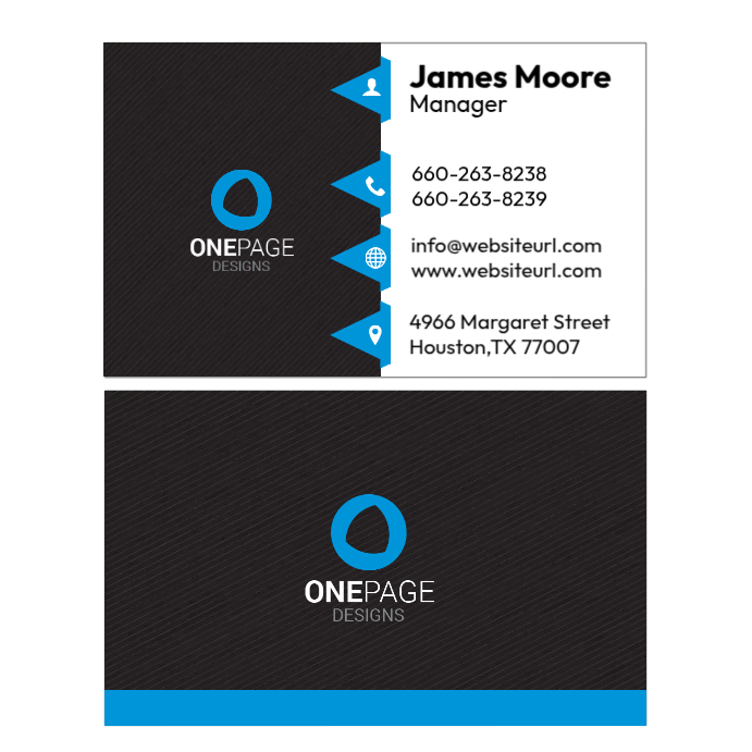 Professional Business Calling Card Template | PosterMyWall
