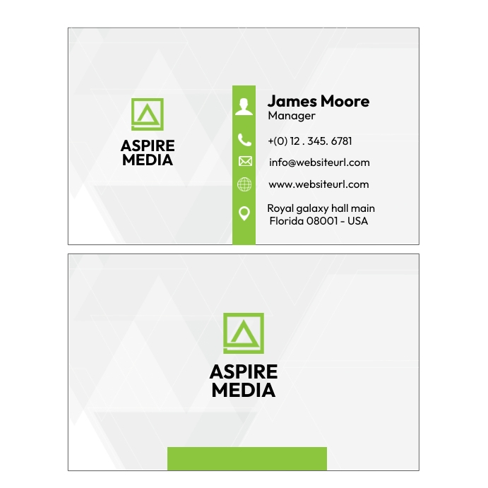 Professional Business Calling Card Template | PosterMyWall