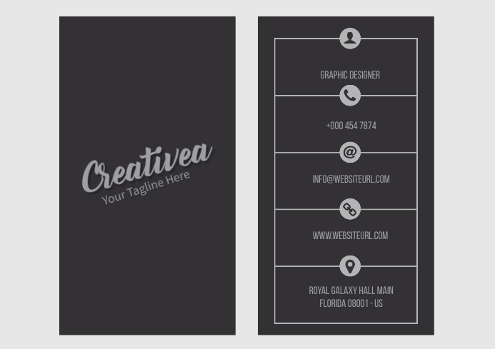 Professional Business Calling Card Template | PosterMyWall