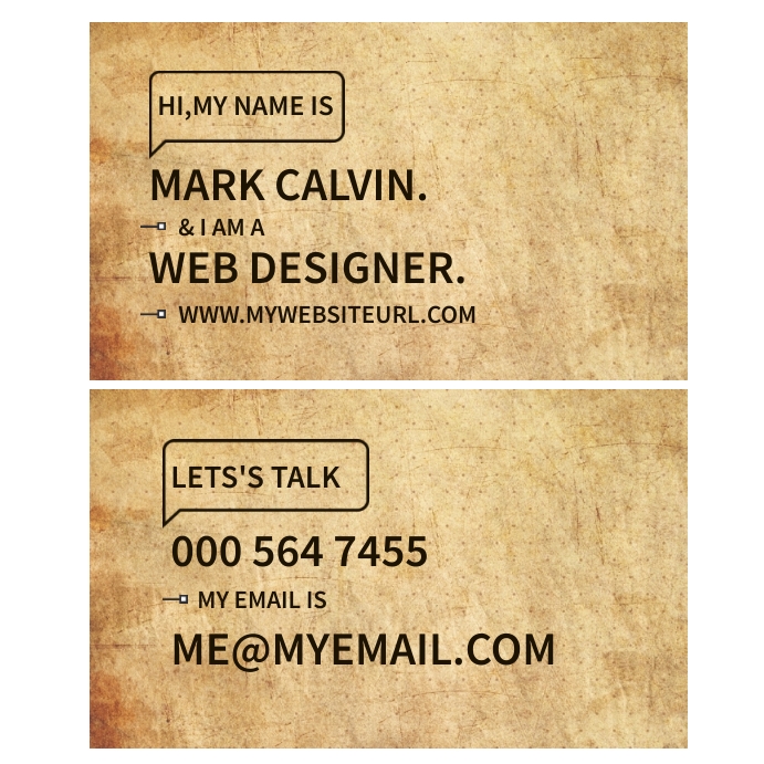 Professional Business Calling Card Template | PosterMyWall