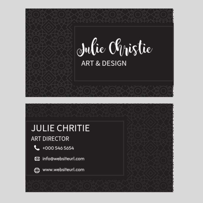 Professional Business Calling Card Template | PosterMyWall