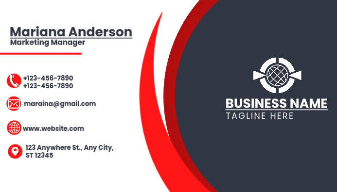 Professional Business Card Design 2025 เทมเพลต | PosterMyWall