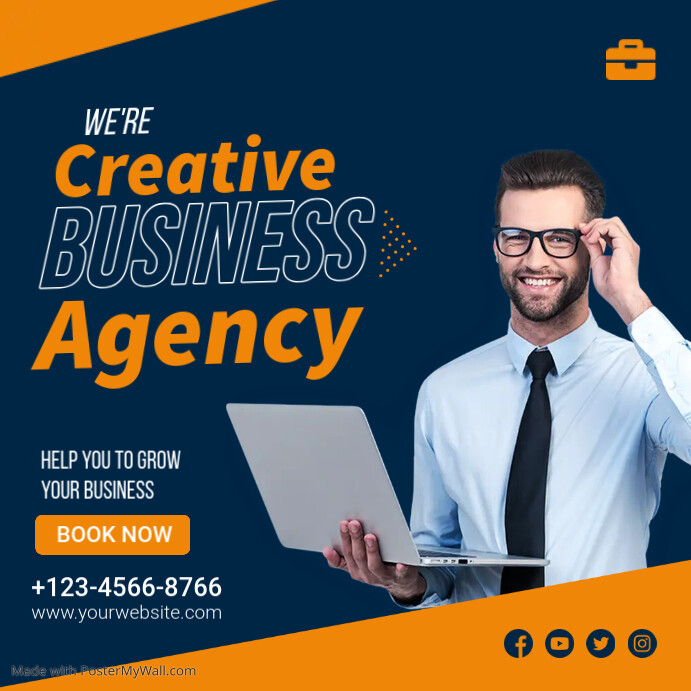 Professional Business Instagram Post Template | PosterMyWall