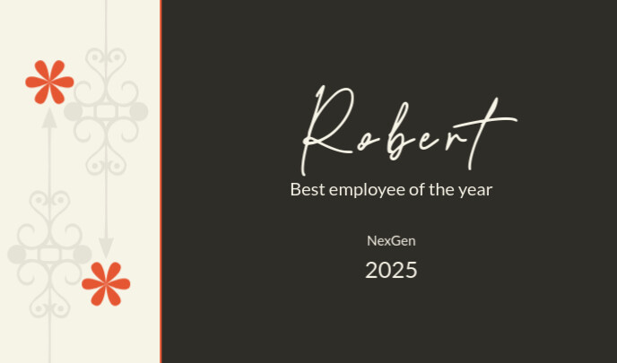 Professional Business Name Tag Tag Template | PosterMyWall