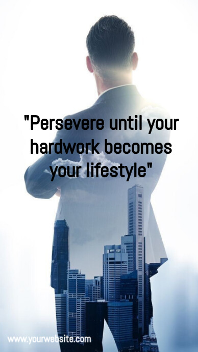 Professional Business Quote Digital Display (9:16) Template | PosterMyWall