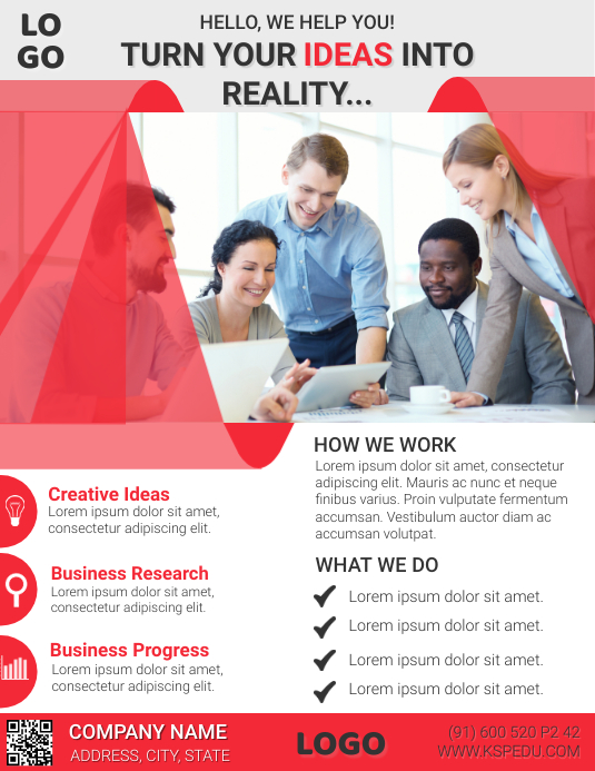 Copy of Professional Business Services Flyer Template | PosterMyWall